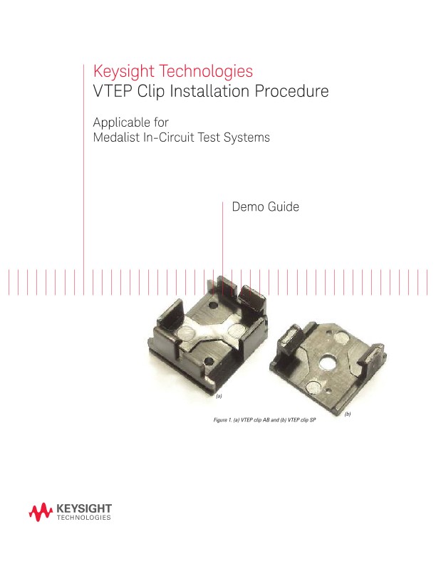 VTEP Clip for ICT – Installation Guide PDF Asset Page | Keysight
